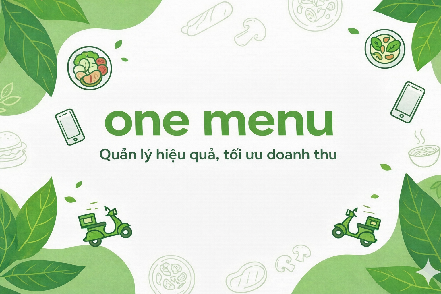 One Menu Merchant - Quản lý nhà hàng thông minh